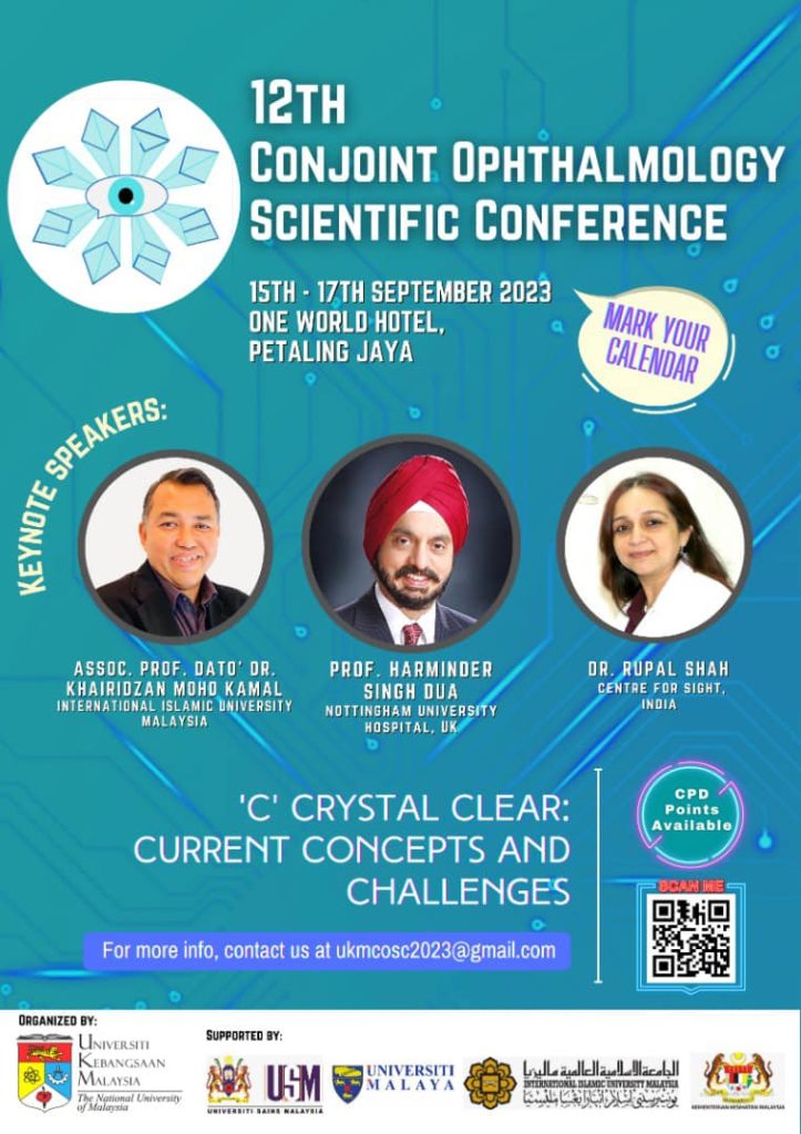 12th Conjoint Ophthalmology Scientific Conference 2023 - Jabatan ...