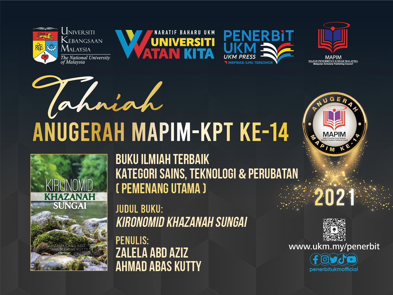 Penerbit UKM - Inspirasi Ilmu Tersohor