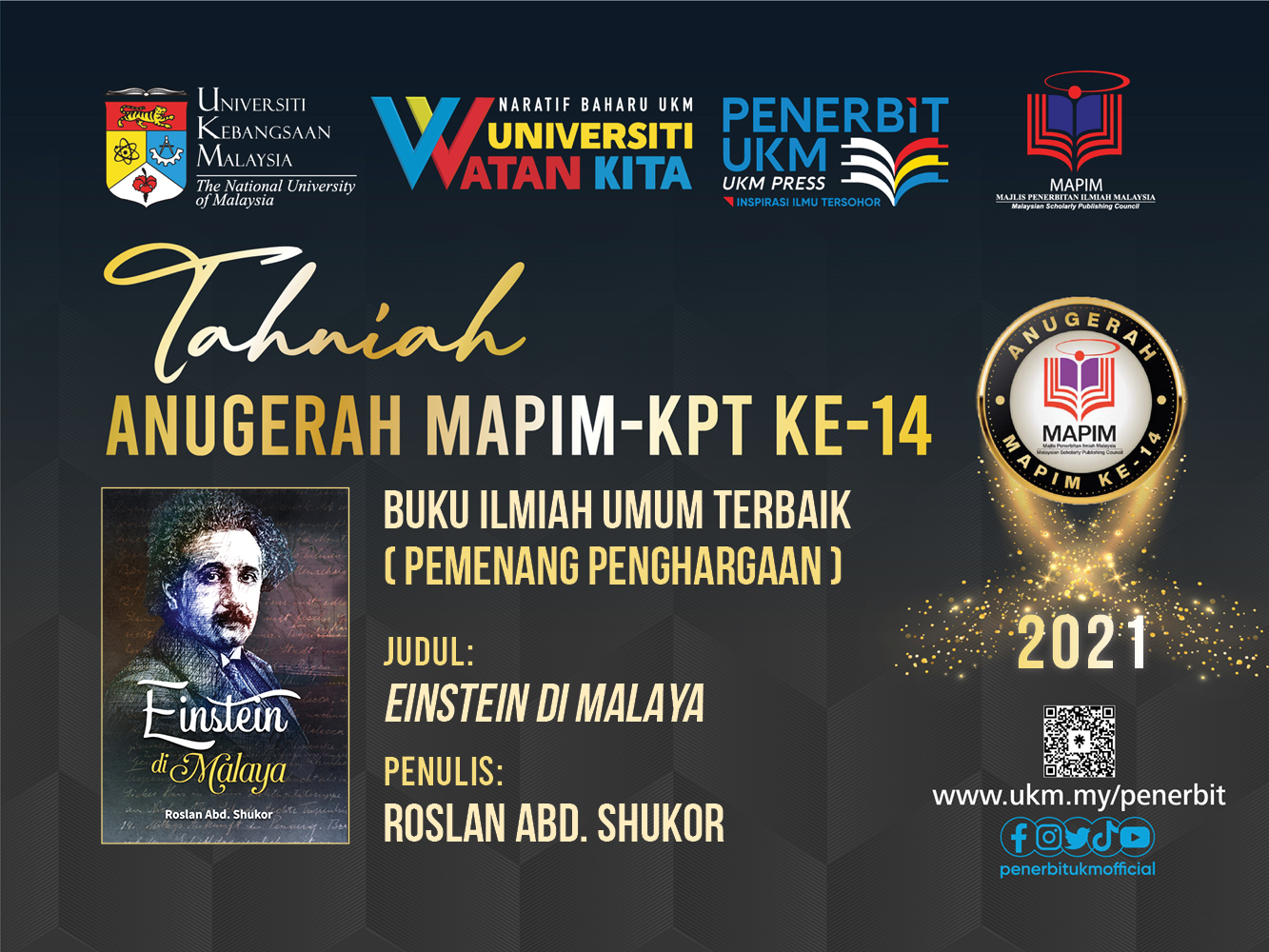 Penerbit UKM - Inspirasi Ilmu Tersohor