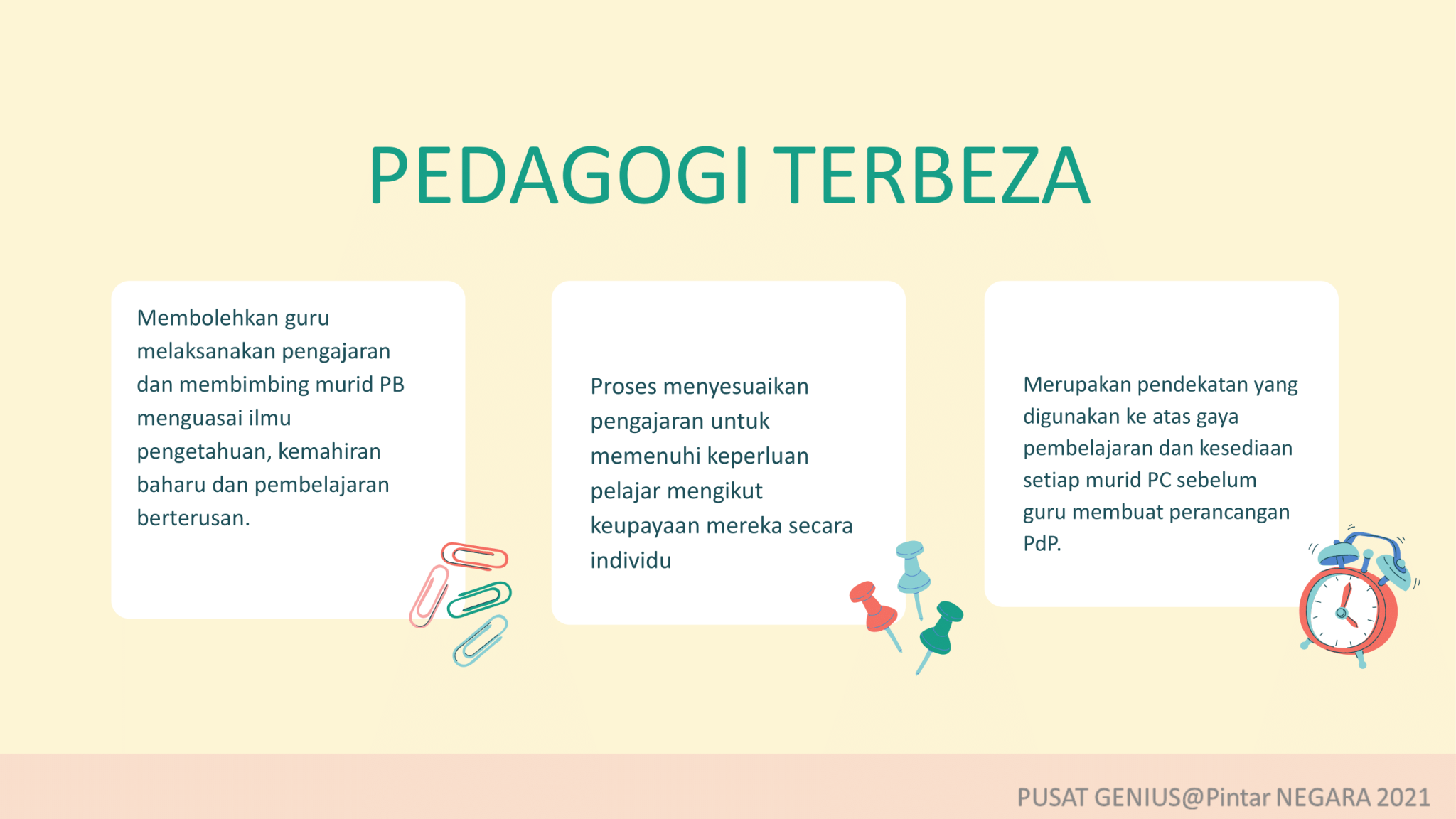 Pedagogi Terbeza - Pusat GENIUS@Pintar Negara, UKM