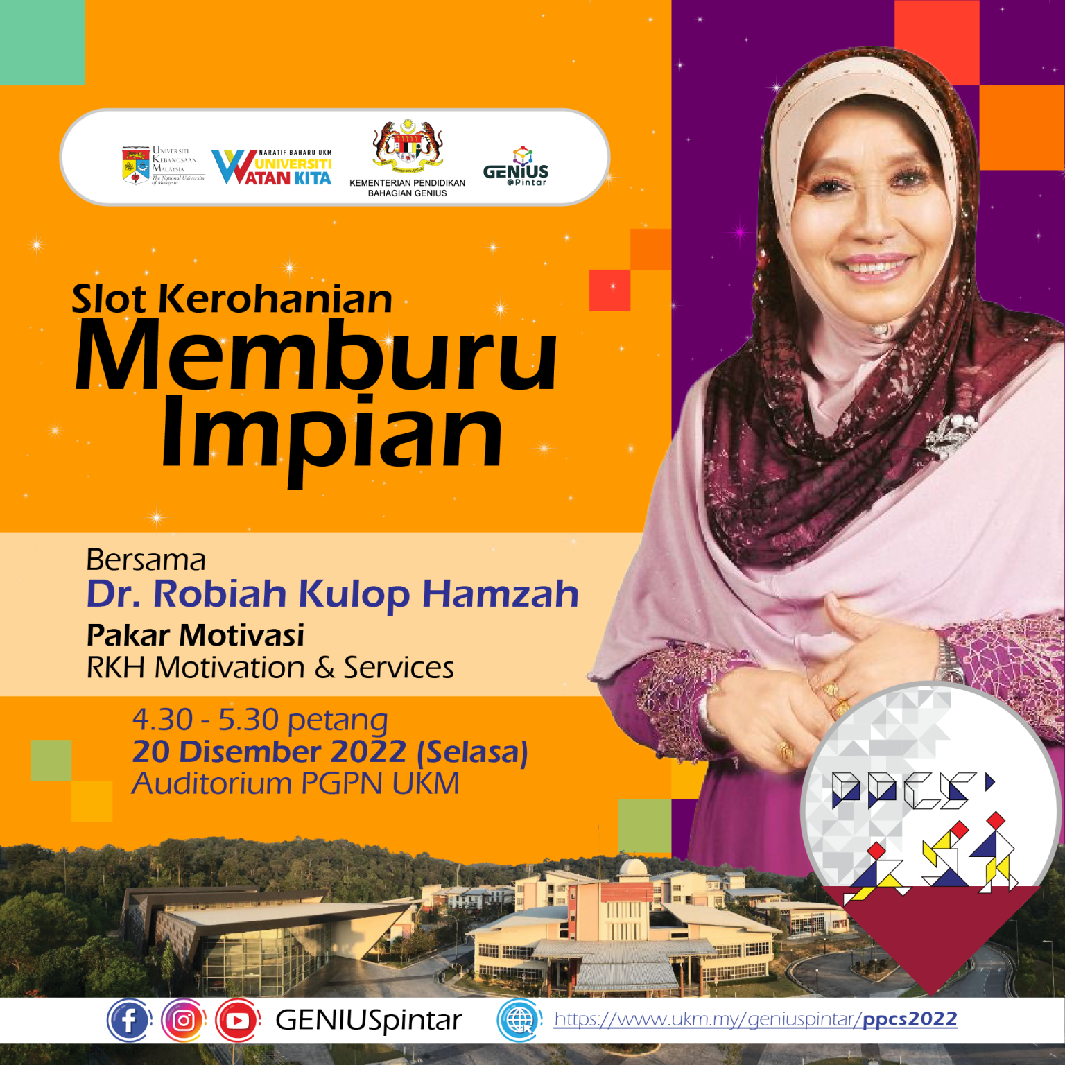 Program Pengayaan Cuti Sekolah 2022 – Pusat PERMATA@Pintar Negara, UKM