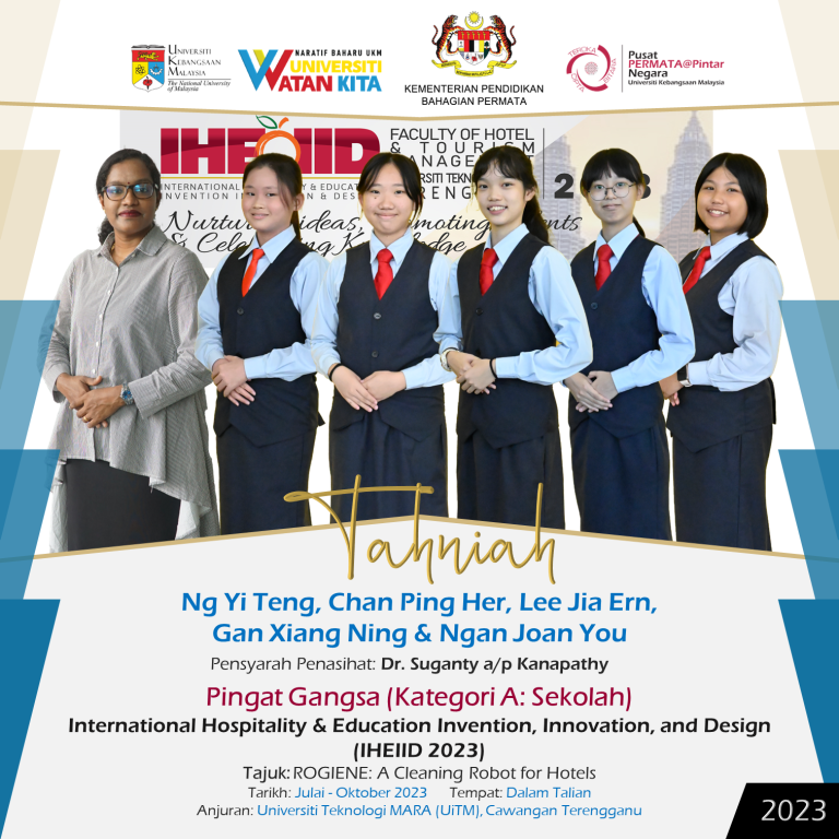 _Aktiviti & Kejayaan Tahun 2023 – Pusat PERMATA@Pintar Negara, UKM