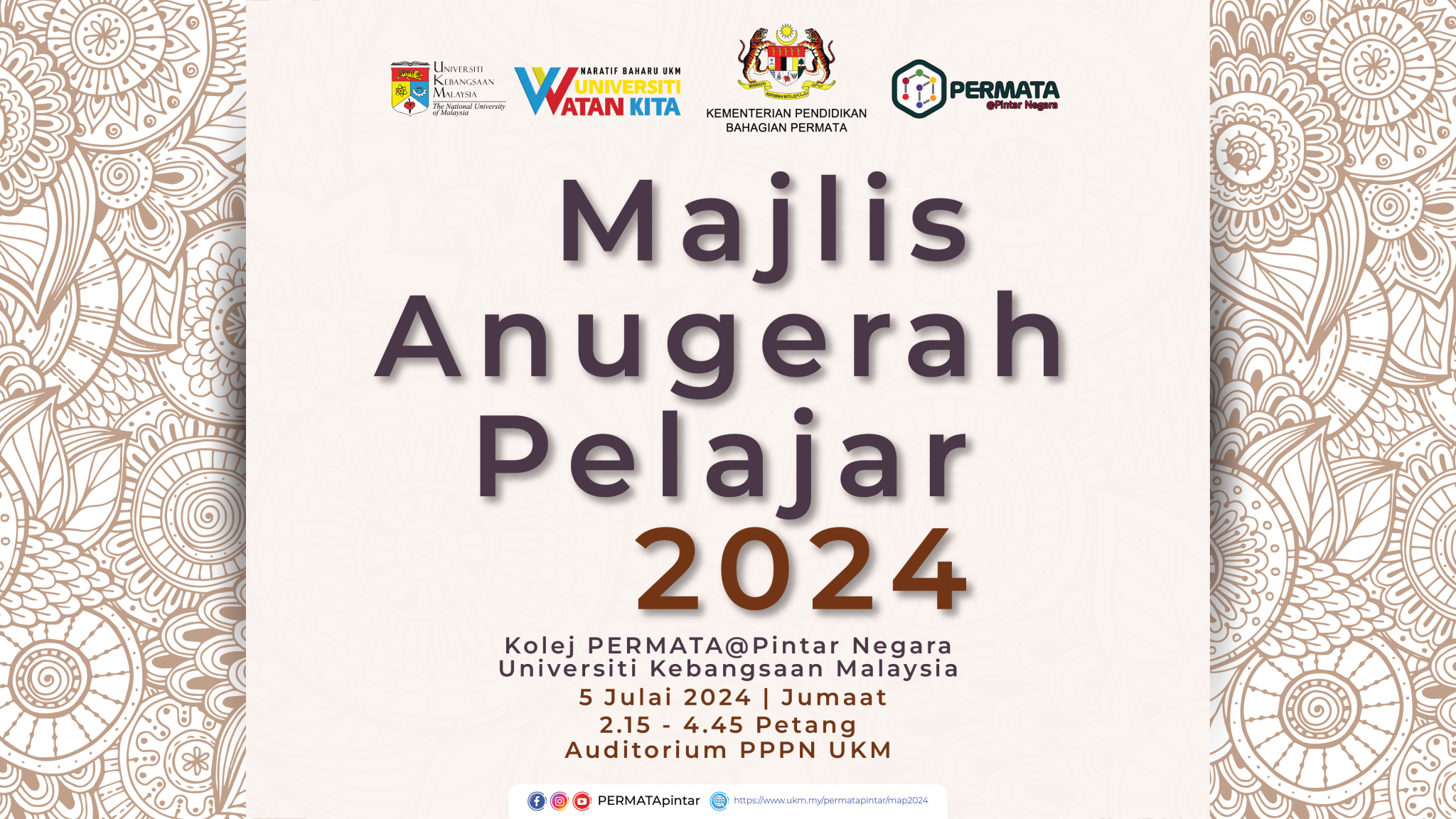 _Majlis Anugerah Pelajar (2024) – Pusat PERMATA@Pintar Negara, UKM