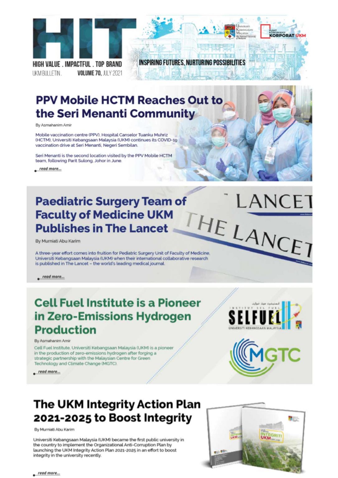 Publication - Universiti Kebangsaan Malaysia - The National University ...