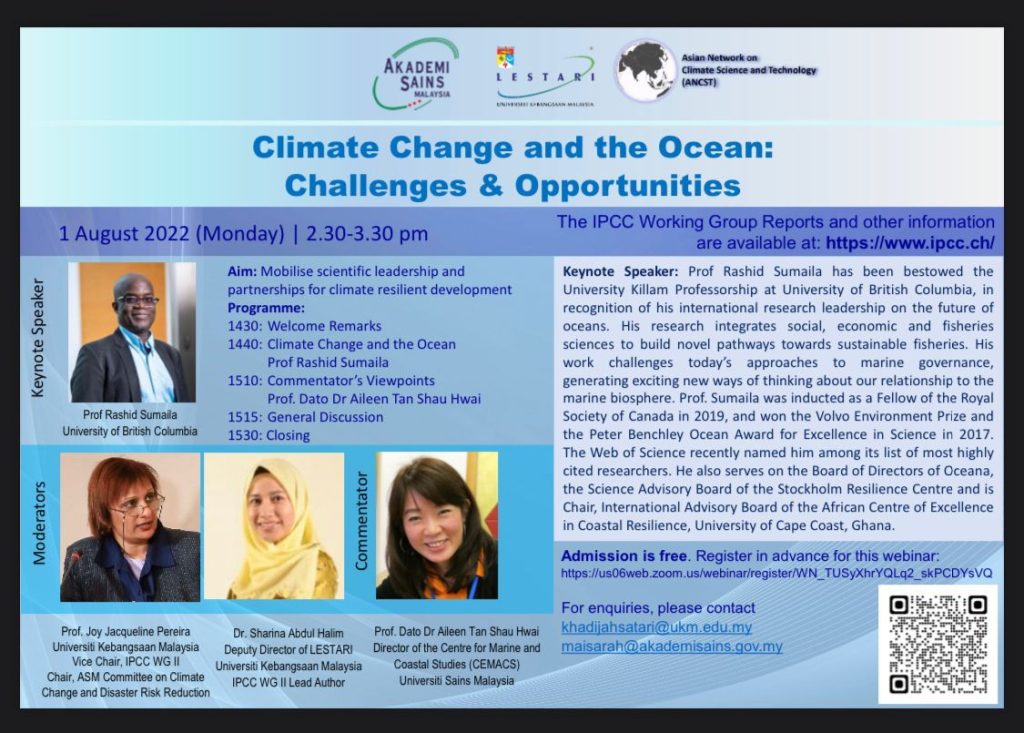 Climate Change and the Ocean: Challenges & Opportunities | Langkawi ...