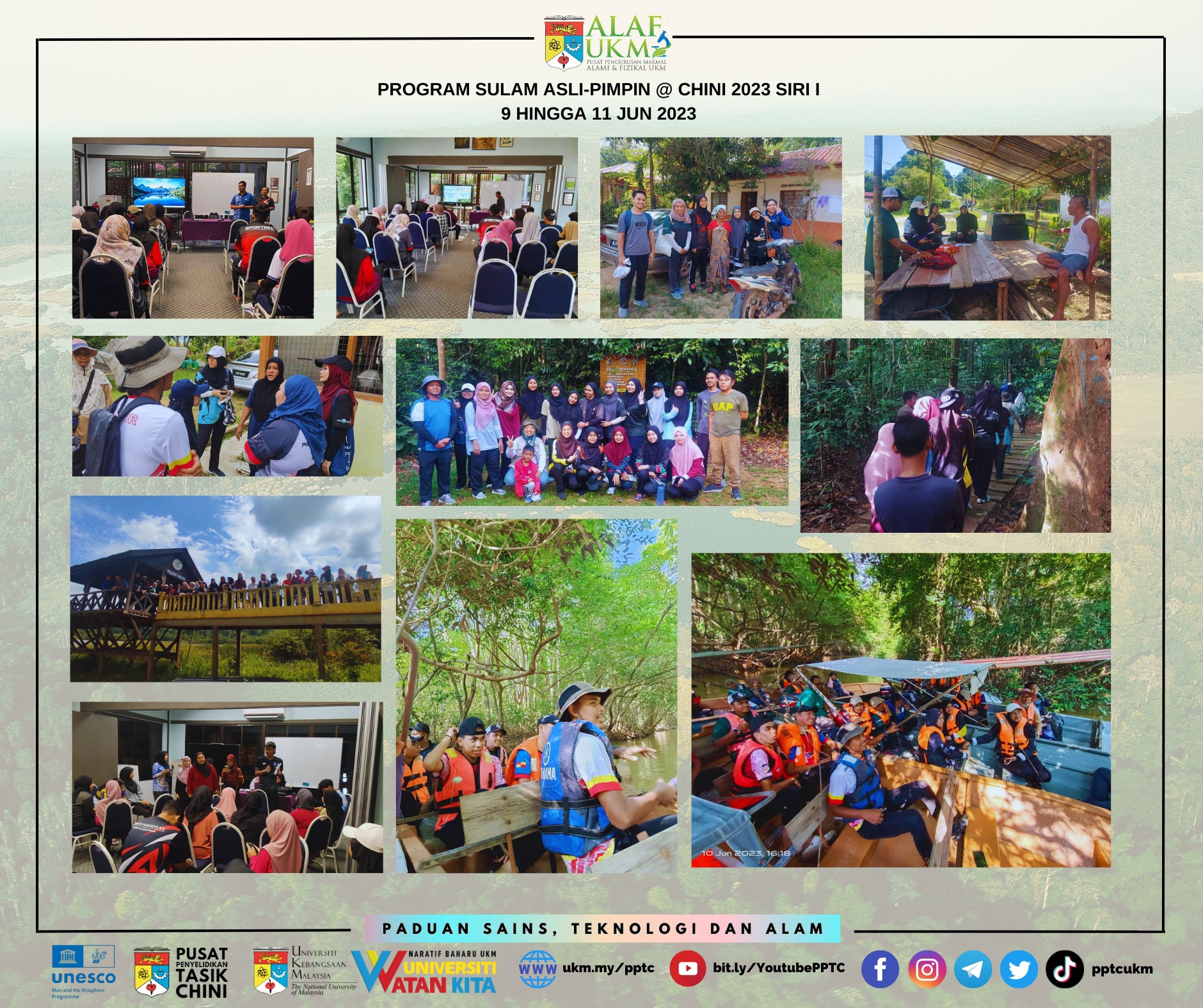 Program SULAM Asli-Pimpin @ Chini 2023 Siri 1 – Pusat Penyelidikan ...