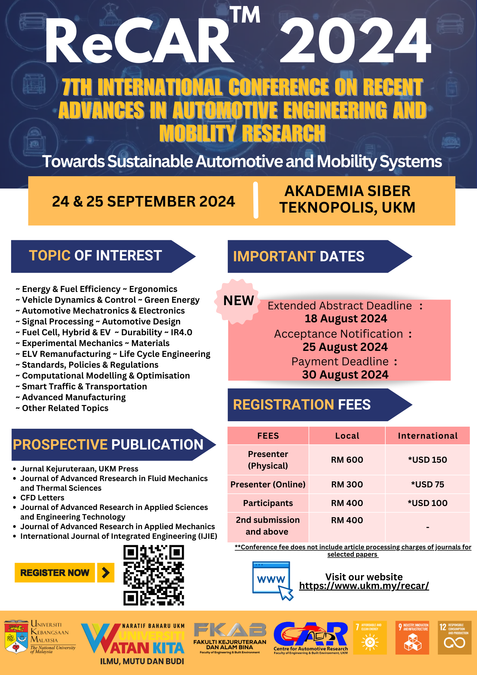 7th International Conference on Recent Advances in Automotive ...