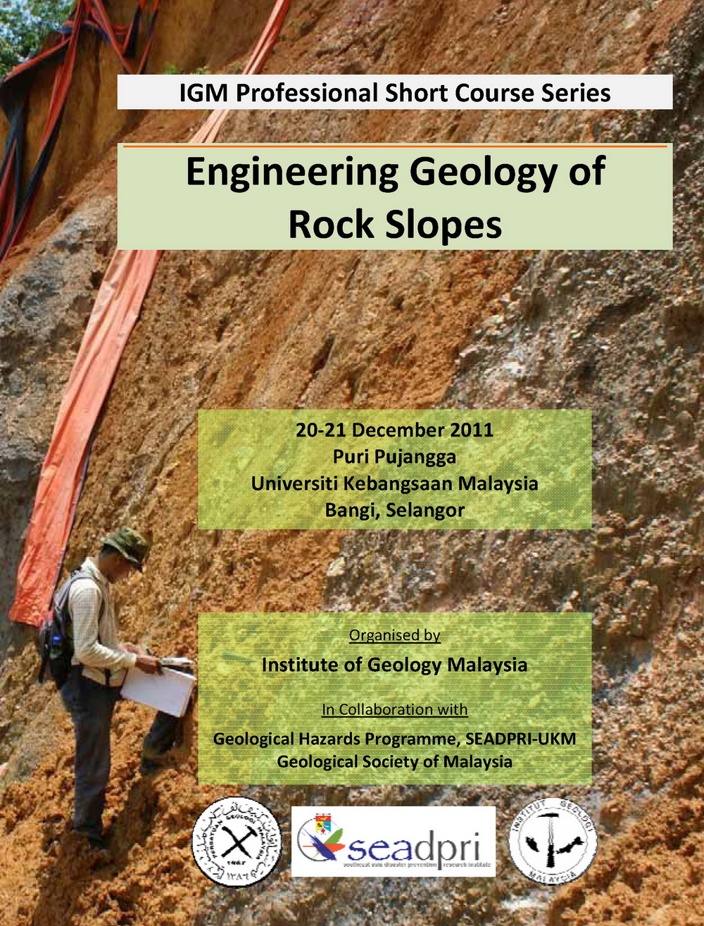 Engineering Geology of Rock Slopes - Southeast Asia Disaster Prevention ...
