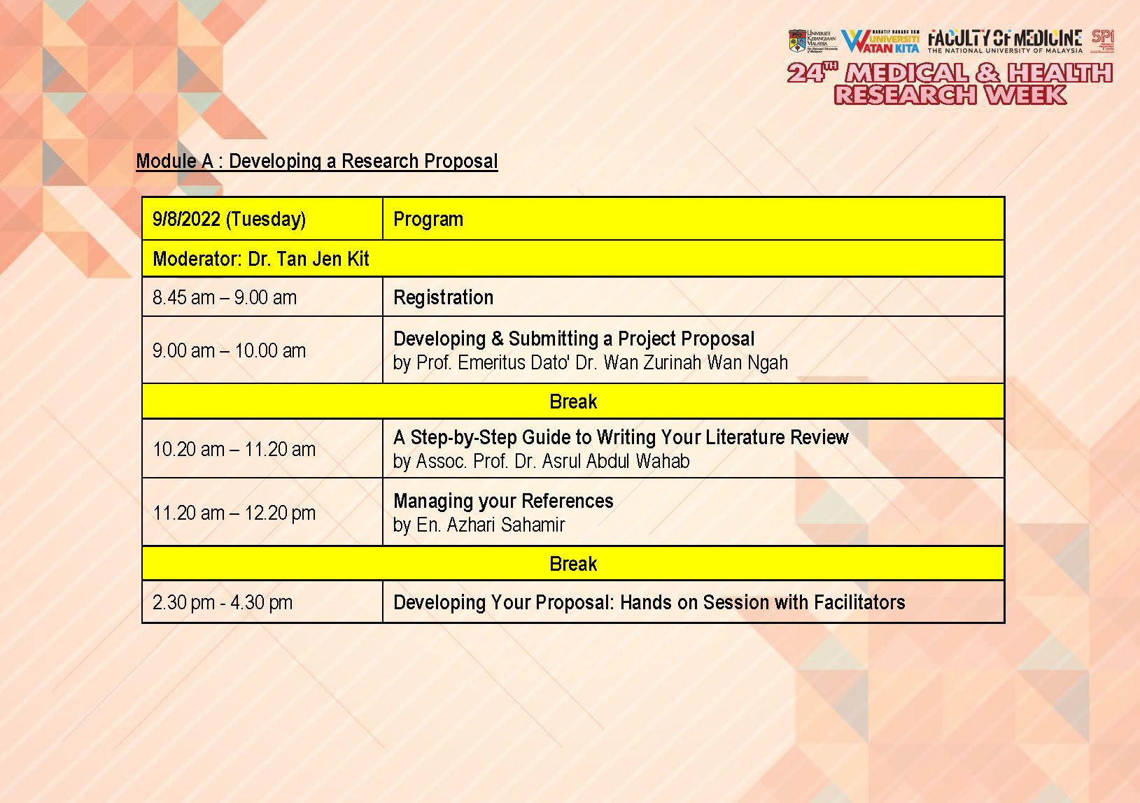 Medical & Health Research Week - Secretariat of Research & Innovation ...