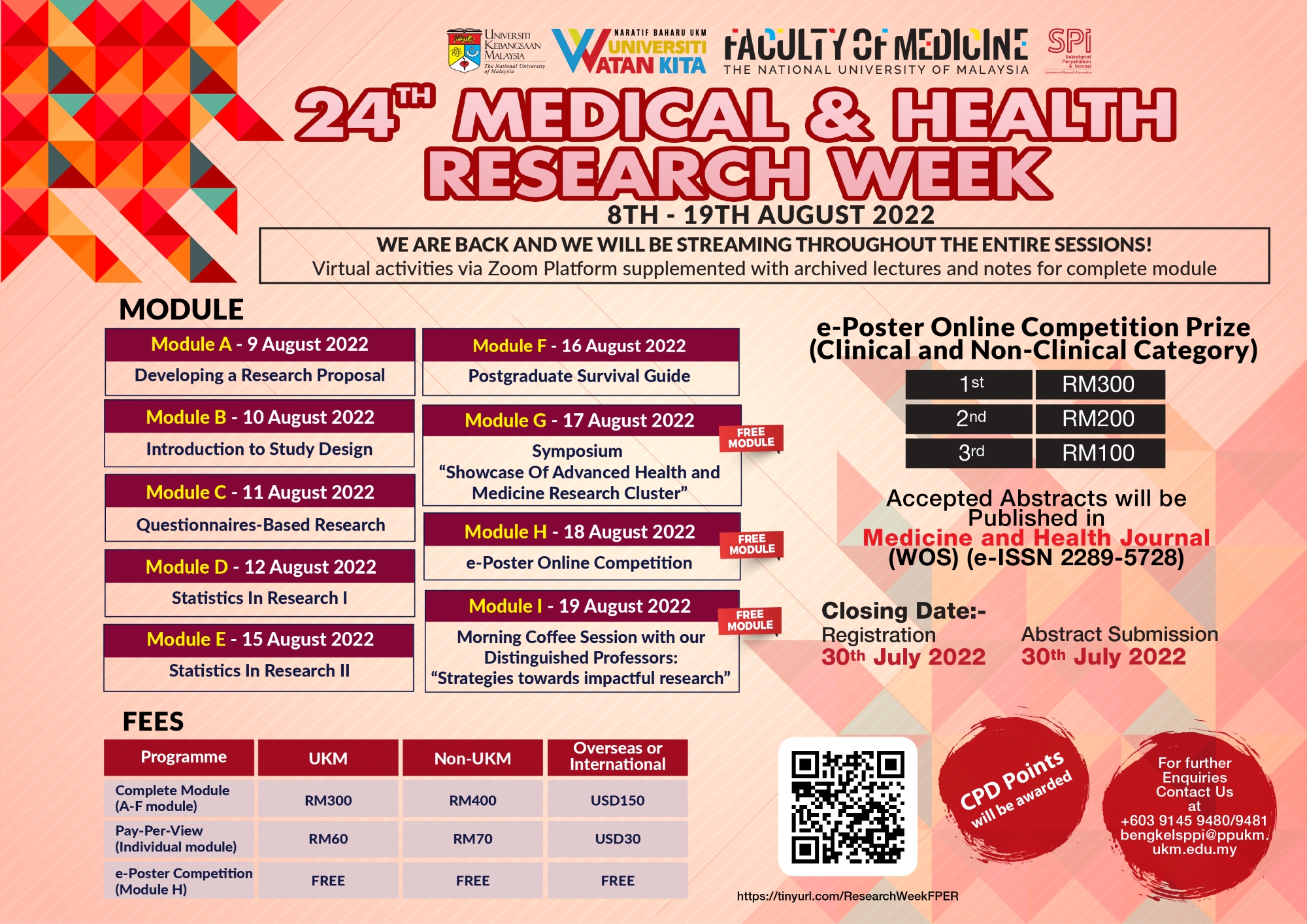 Medical & Health Research Week - Secretariat of Research & Innovation ...