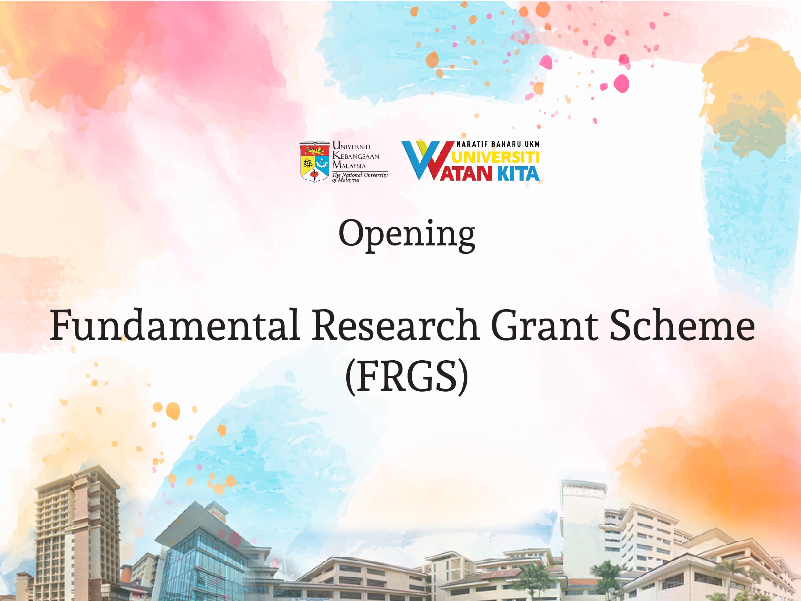 Fundamental Research Grant Scheme (FRGS) - Secretariat of Research ...