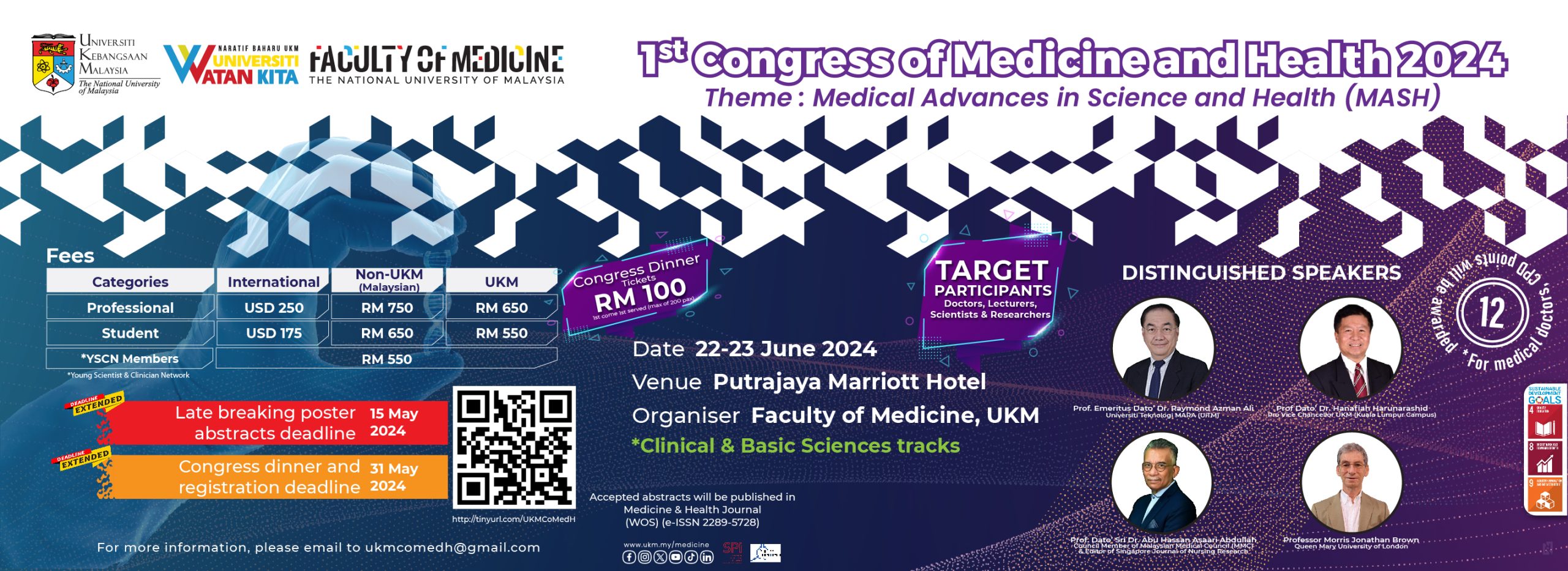 1st Congress of Medicine and Health 2024 - Secretariat of Research ...