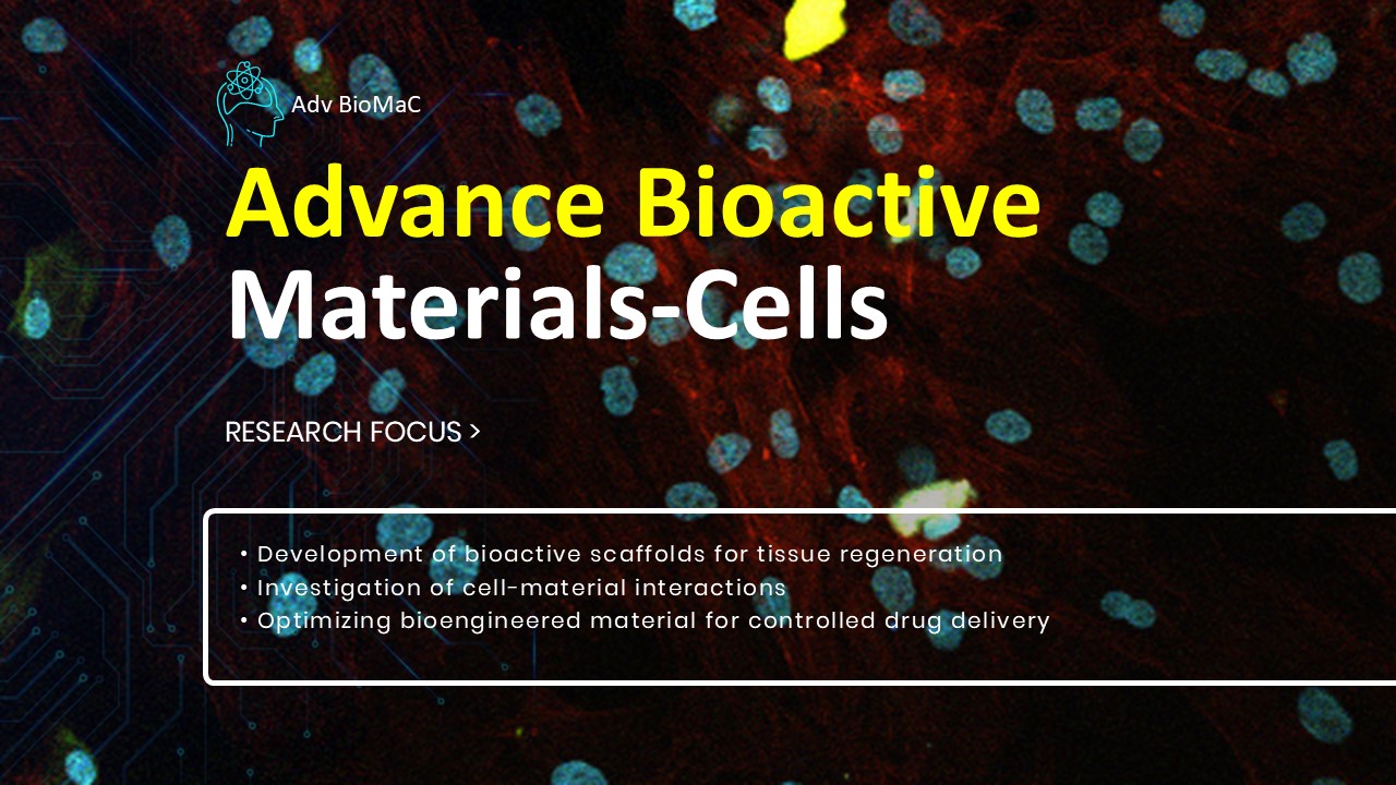 Advance Bioactive Materials-Cells - Secretariat of Research ...