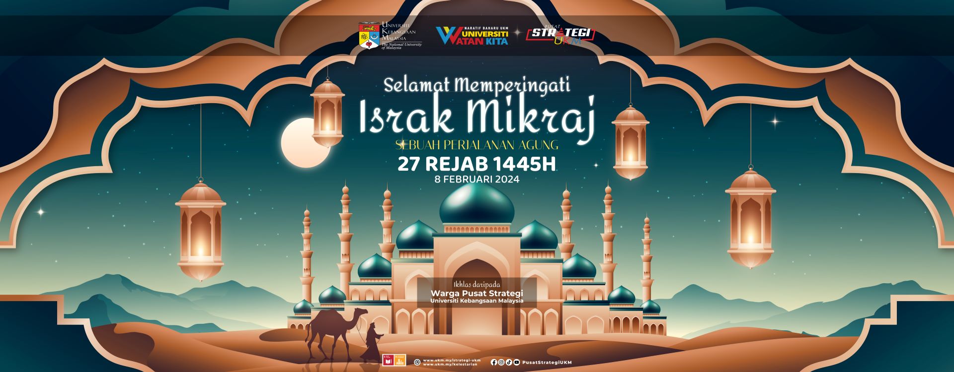 Selamat Memperingati Peristiwa Agung Israk Mikraj 27 Rejab 1445H ...