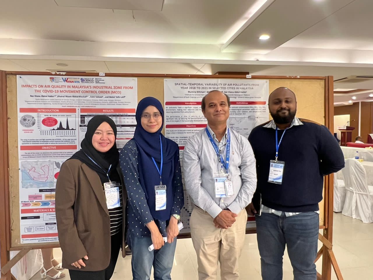 Our team at Atmospheric Composition and the Asian Monsoon (ACAM) Workshop | Mohd Talib Latif