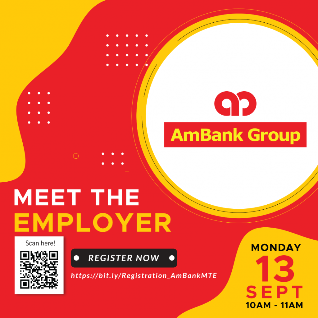 Meet The Employer Session with AmBank Group | PUSAT PEMBANGUNAN KARIER ...