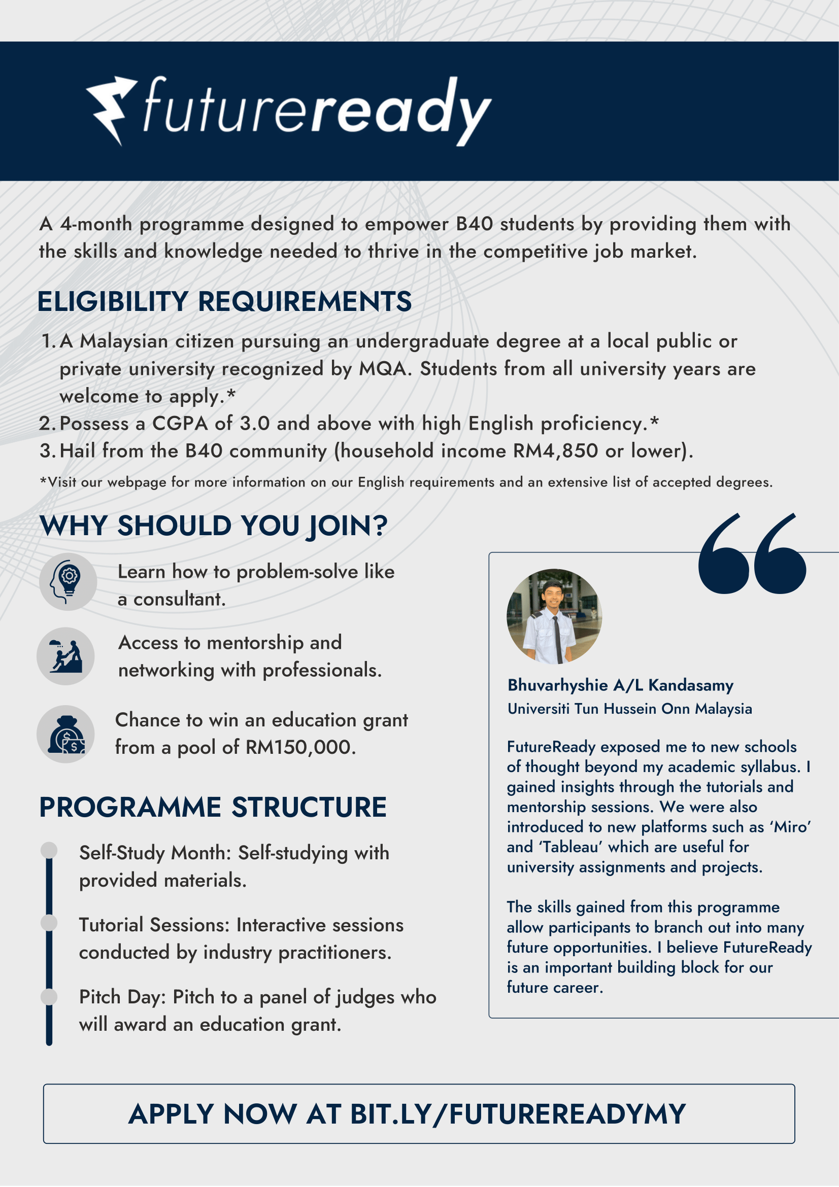 FutureReady Programme by Yayasan Tunku Abdul Rahman | PUSAT PEMBANGUNAN KARIER UKM / UKM CAREER ...