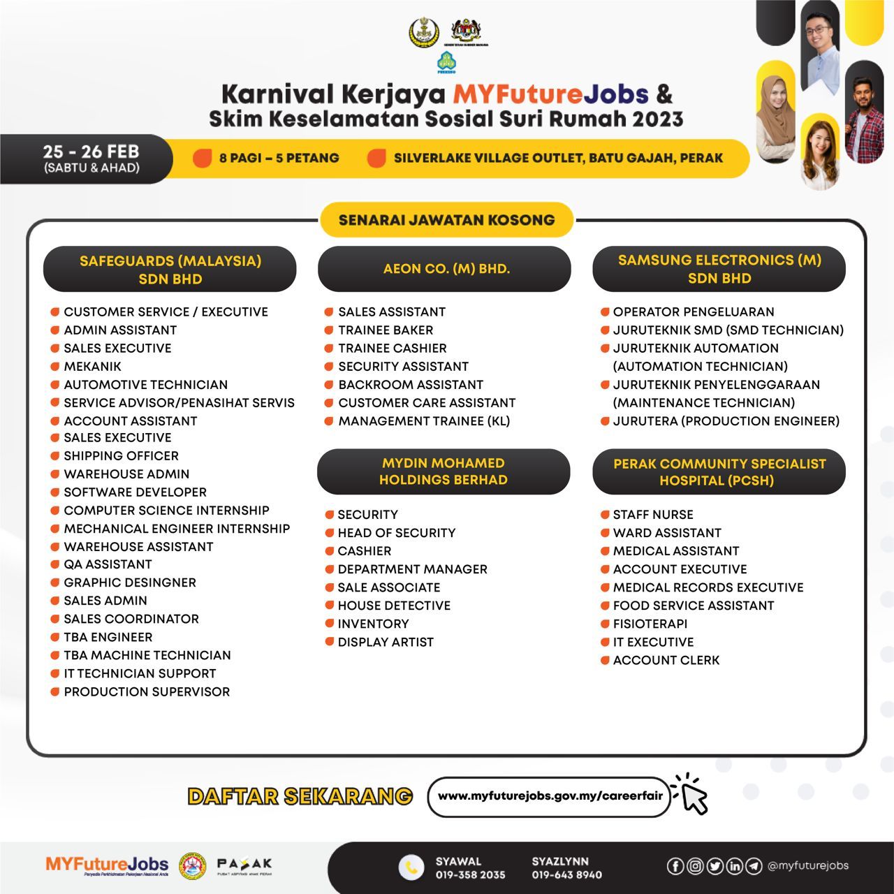 Karnival Kerjaya MYFutureJobs & Skim Keselamatan Sosial Suri Rumah 2023 | PUSAT PEMBANGUNAN ...