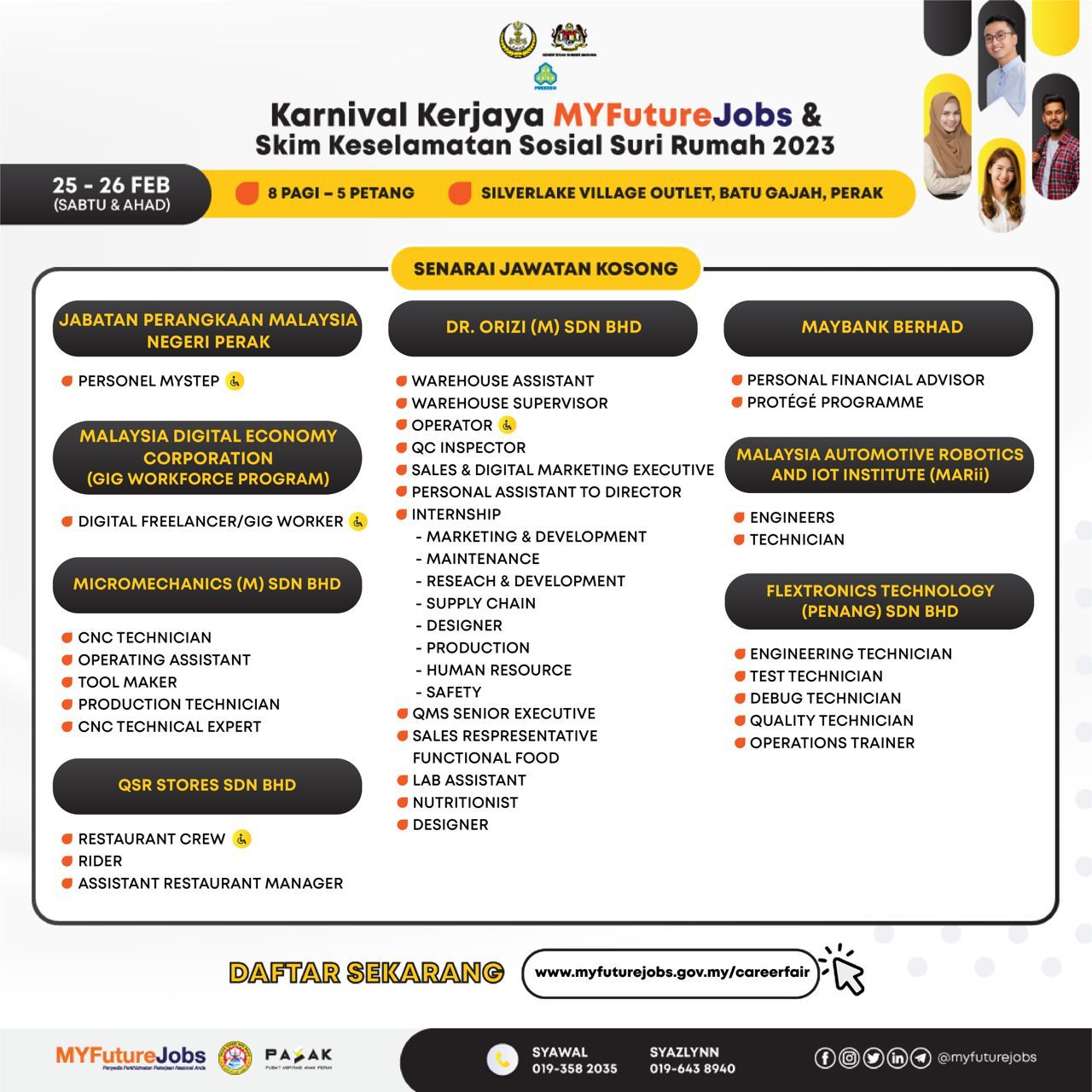 Karnival Kerjaya MYFutureJobs & Skim Keselamatan Sosial Suri Rumah 2023 | PUSAT PEMBANGUNAN ...