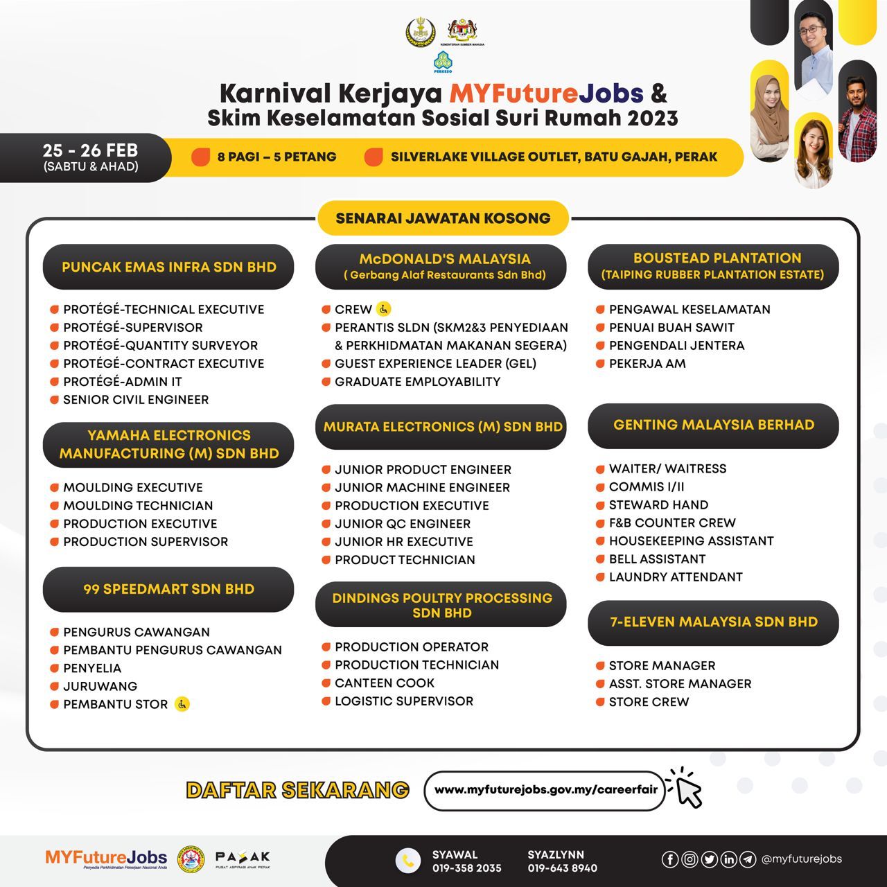 Karnival Kerjaya MYFutureJobs & Skim Keselamatan Sosial Suri Rumah 2023 | PUSAT PEMBANGUNAN ...