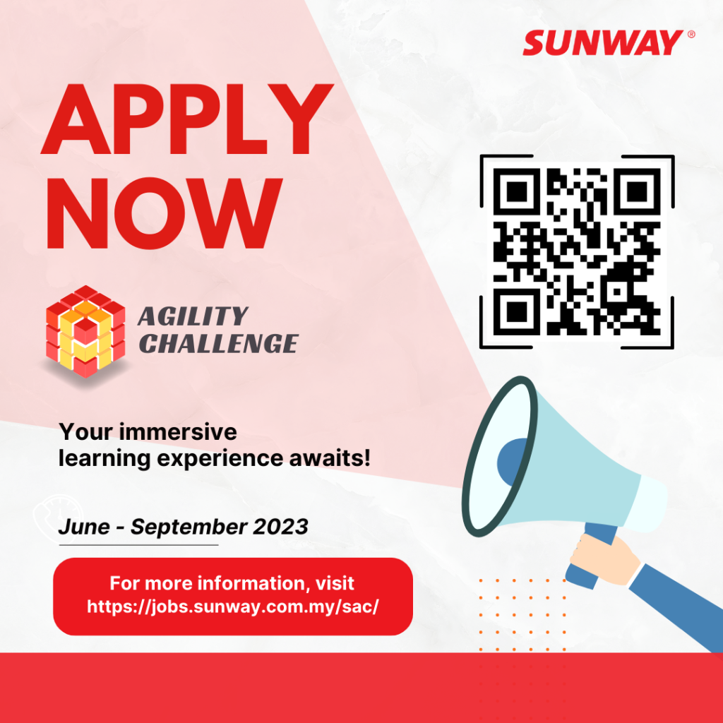 Sunway Agility Challenge – APPLICATION IS OPEN NOW! | PUSAT PEMBANGUNAN ...