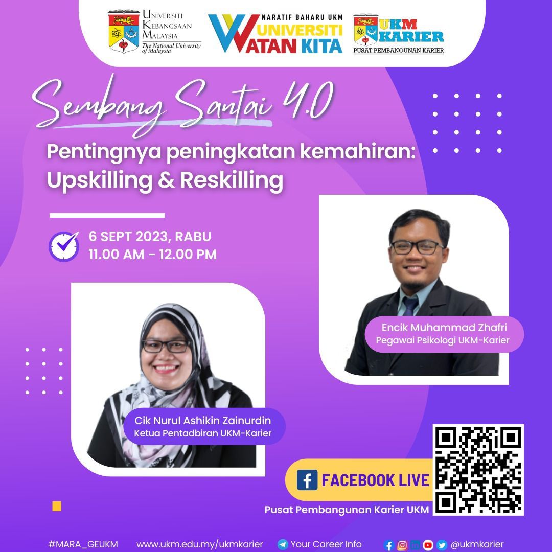 Sembang Santai 4 0 PUSAT PEMBANGUNAN KARIER UKM UKM CAREER Sembang Santai 4 0 PUSAT PEMBANGUNAN KARIER UKM UKM CAREER