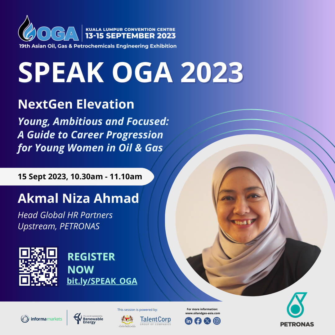 Join Us to Inspire at OGA: Empower the NextGen in Energy Session Powered by TalentCorp | PUSAT ...