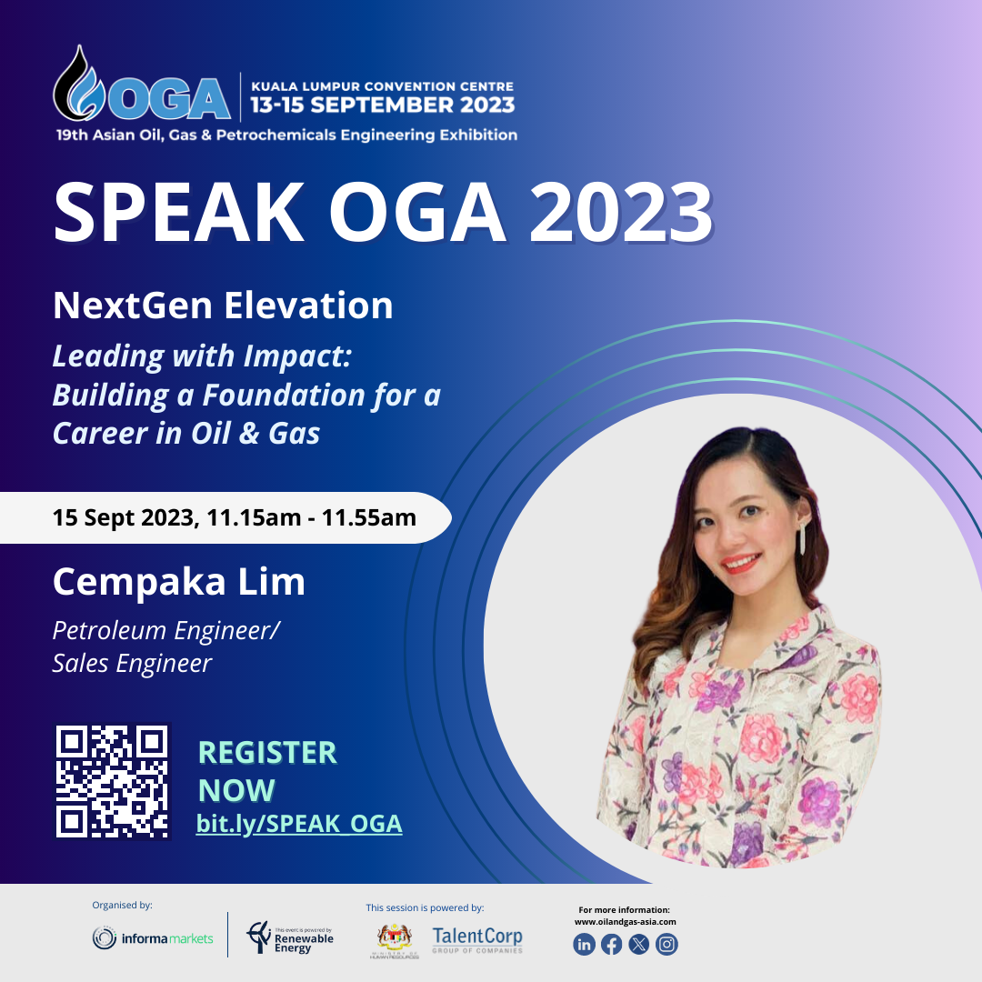 Join Us to Inspire at OGA: Empower the NextGen in Energy Session Powered by TalentCorp | PUSAT ...