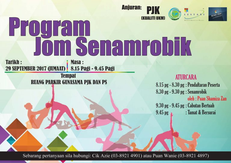 Program Jom Senamrobik 2017 – Kualiti – UKM