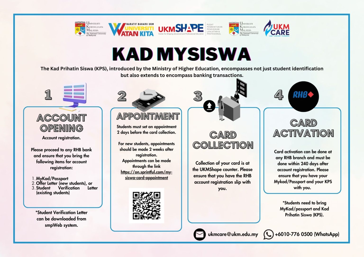 Alumni & Student Card | Pusat Pembentukan Pendidikan Lanjutan & Profesional