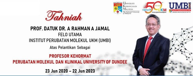 Congratulations: Prof. Datuk Dr. A Rahman A Jamal’s appointment as an ...