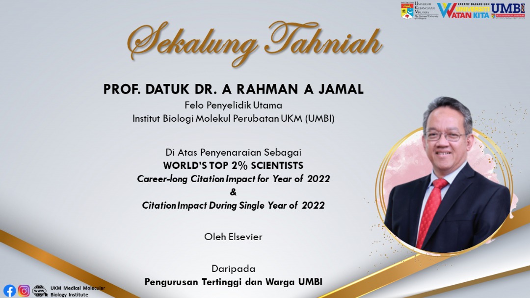Ucapan Tahniah – Prof. Datuk Dr. A Rahman A Jamal | UKM Medical ...