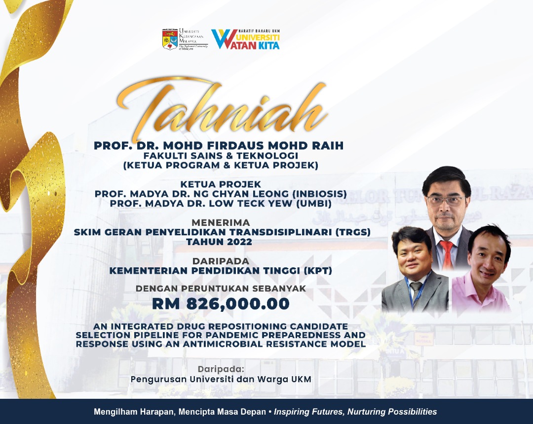 Ucapan Tahniah – Prof. Dr. Mohd Firdaus Mohd Raih, Prof. Madya Dr. Ng ...
