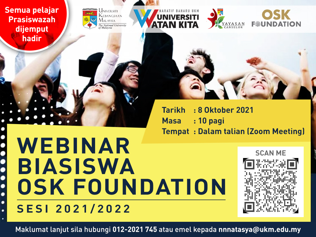 Sesi Webinar Bersama Pihak OSK Foundation | Yayasan Canselor